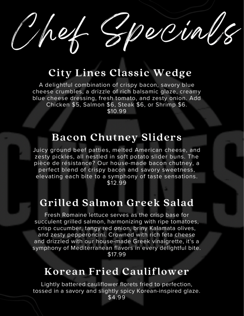 City Lines Bar & Grill – Scratch Kitchen